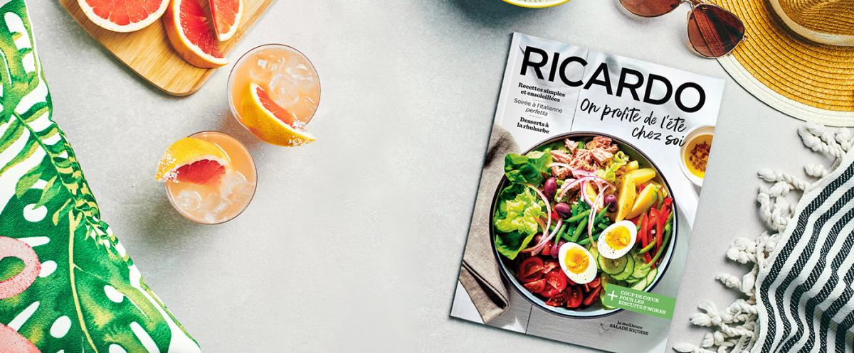On profite de l’été chez soi avec le nouveau magazine RICARDO! | RICARDO