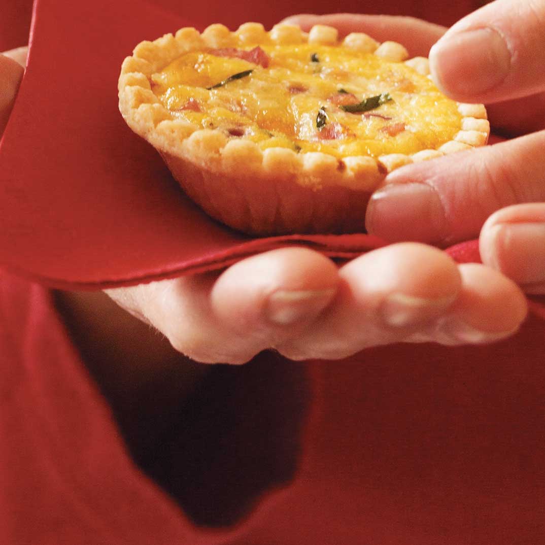 Mini quiches aux endives et au jambon | RICARDO