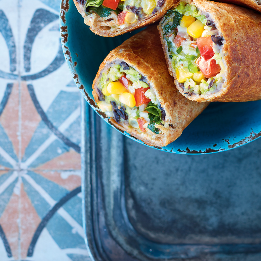 Burritos végés aux haricots noirs | RICARDO