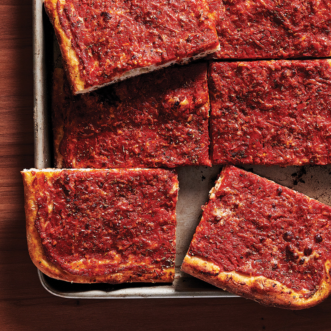 Pizza froide à la tomate | RICARDO