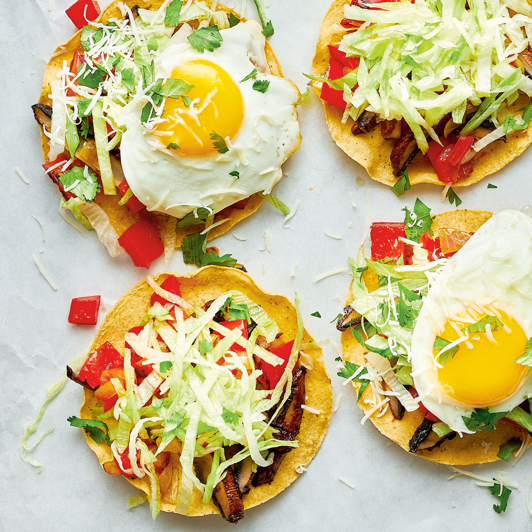 Tostadas à l’oeuf frit et sauce barbecue | RICARDO