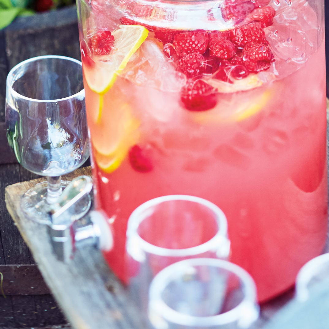 Limonade rose à la framboise et au pamplemousse | RICARDO