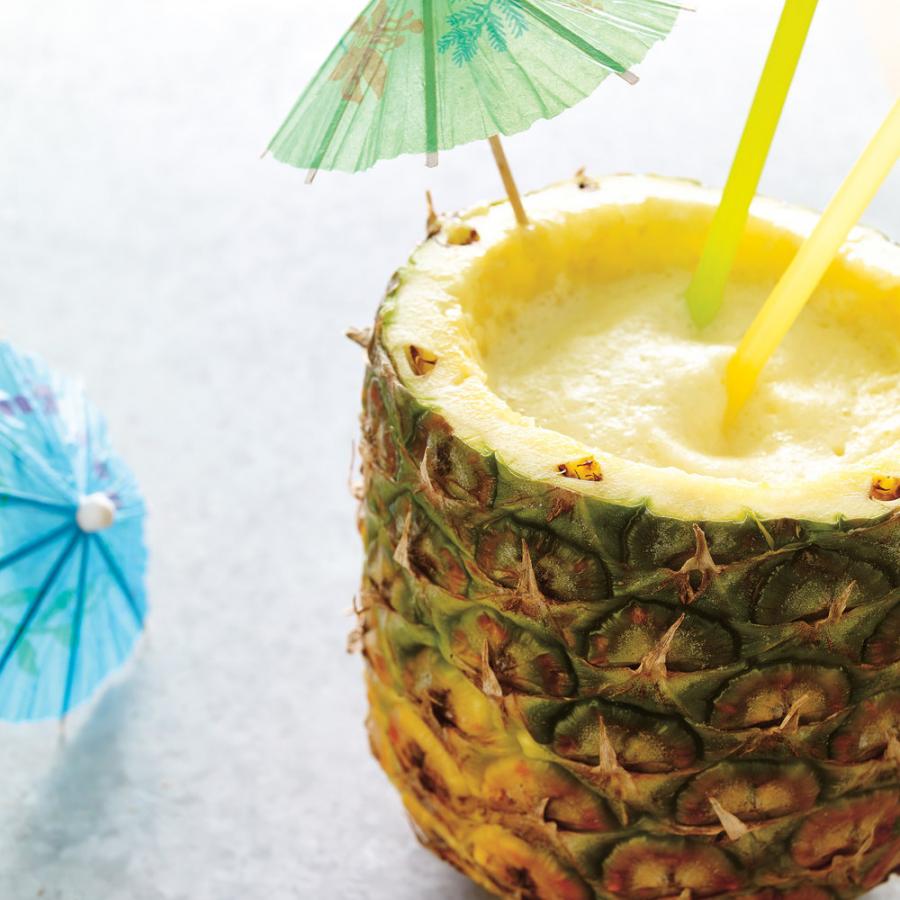 Parapluie Boisson Ananas Cocktail De Colada De Pina Avec L'ananas