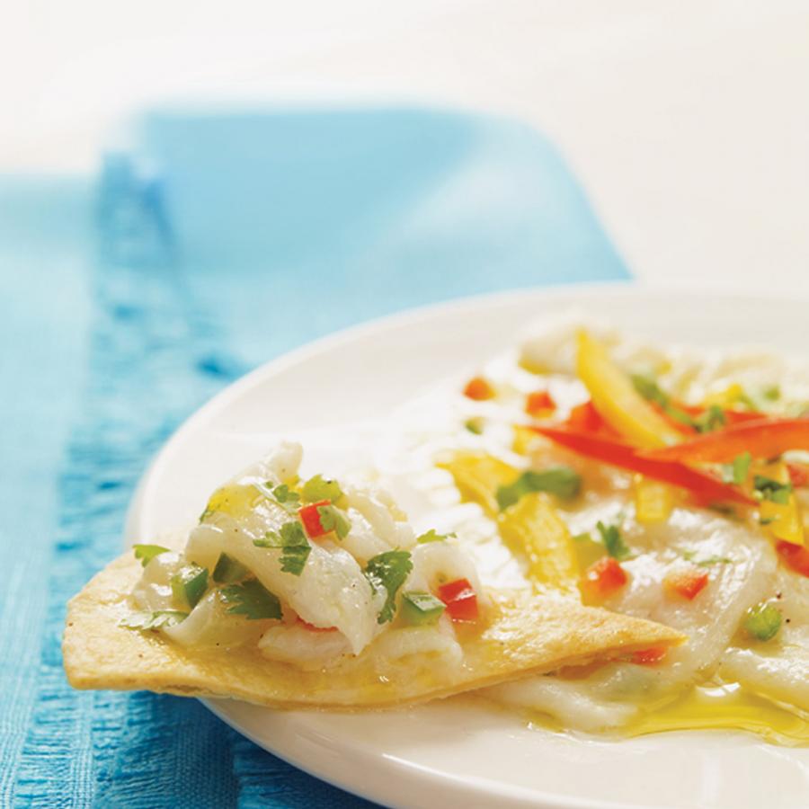 Ceviche De Poisson Mexicain