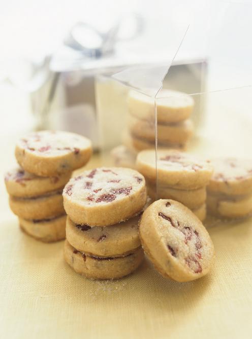 Biscuits aux canneberges réfrigérateur | RICARDO