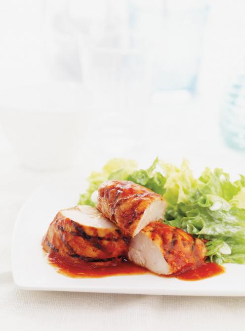 Poitrines de poulet barbecue | RICARDO