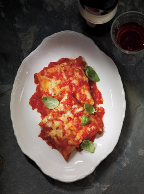 Ricotta and Spinach Stuffed Fazzoletti (fazzoletti alla farcia di magro ...