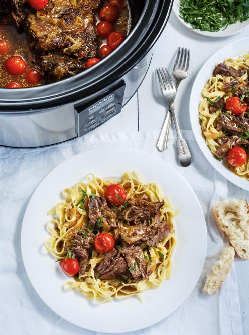Boeuf aux tomates cerises à la mijoteuse | RICARDO