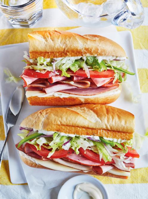 Classic Cold-Cut Sub Sandwiches | RICARDO
