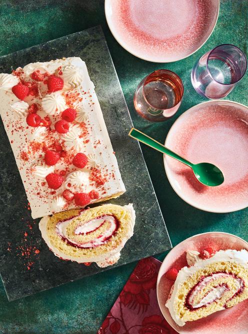 Raspberry Yule Log | RICARDO