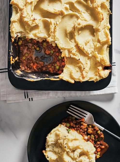 Parmentier aux lentilles sans produits laitiers | RICARDO