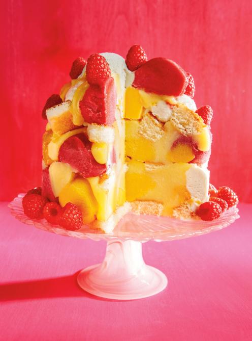 Frozen Raspberry and Mango Trifle | RICARDO