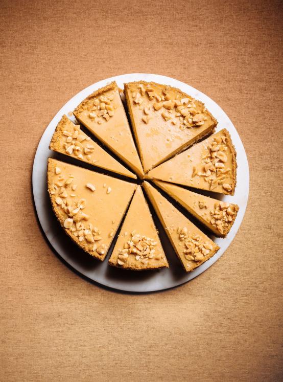 Gâteau au fromage au beurre d’arachides et à la banane | RICARDO