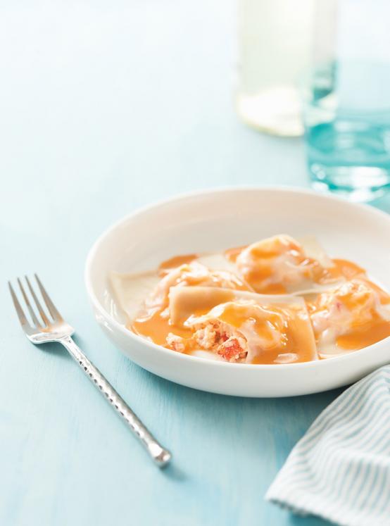Lobster Ravioli with Lobster Butter Sauce | RICARDO