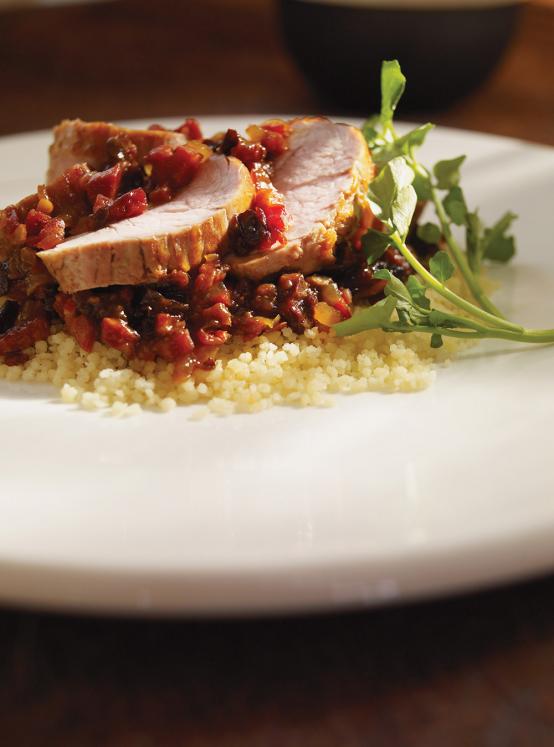 Filets de porc au chorizo et aux pruneaux | RICARDO