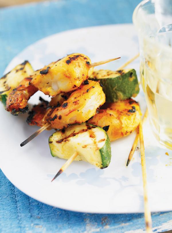 Curried Shrimp Brochettes | Ricardo