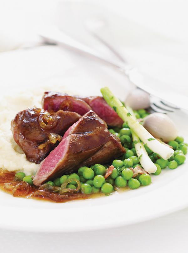 Filets d'agneau au whisky et au sirop d'érable | Ricardo