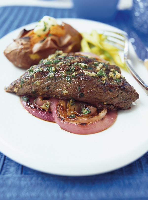 Bavette de boeuf à l'ail | Ricardo