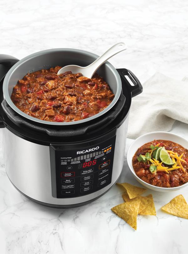 Chili aux 2 viandes à l’autocuiseur | Ricardo