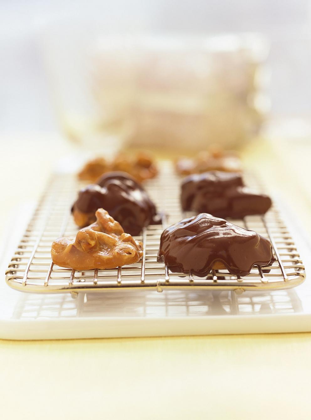 « Tortues » au chocolat (Turtles) | RICARDO