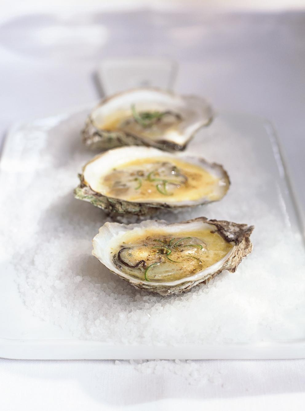 Huîtres au citron vert | RICARDO