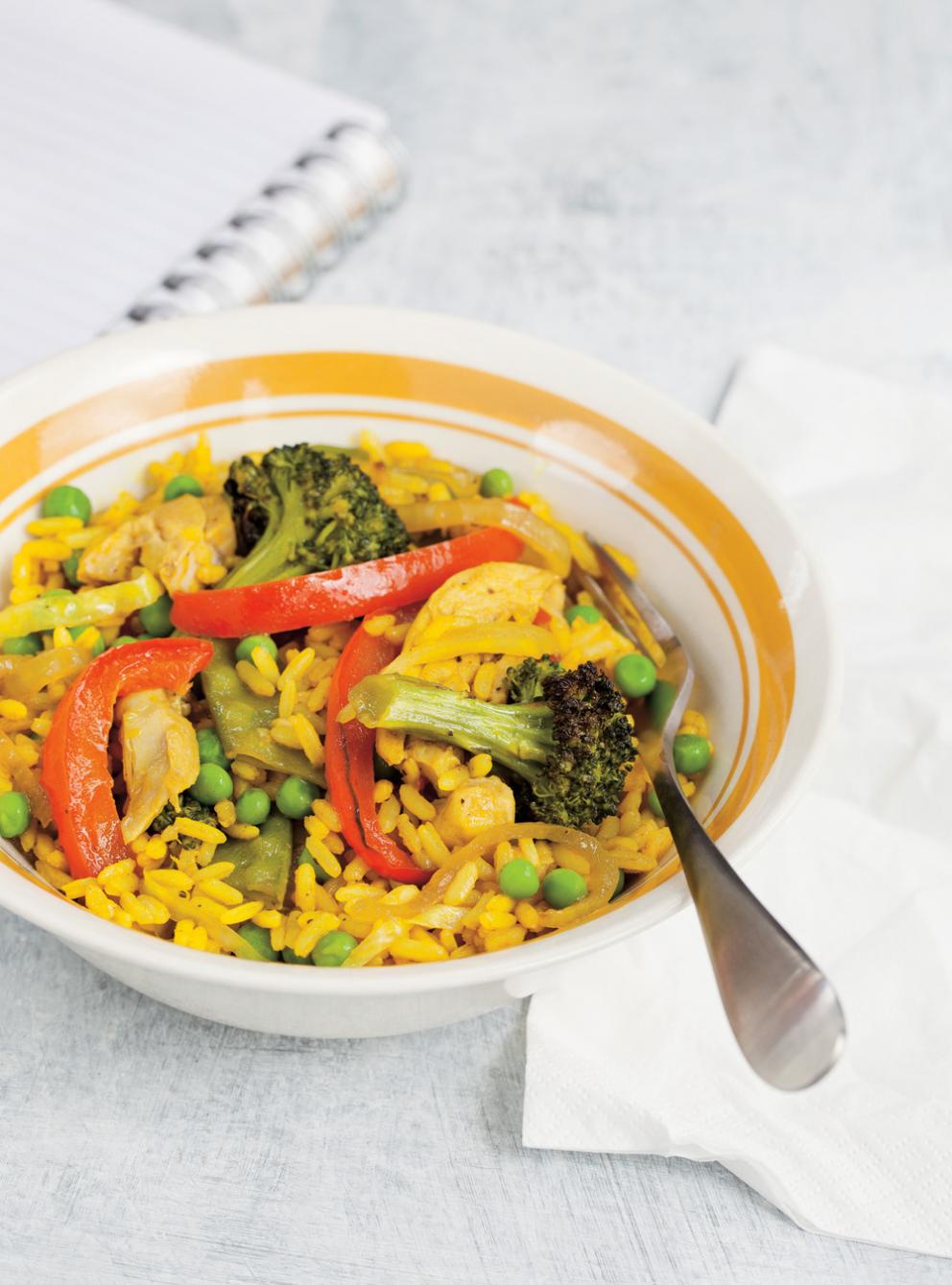 Riz frit au poulet | RICARDO