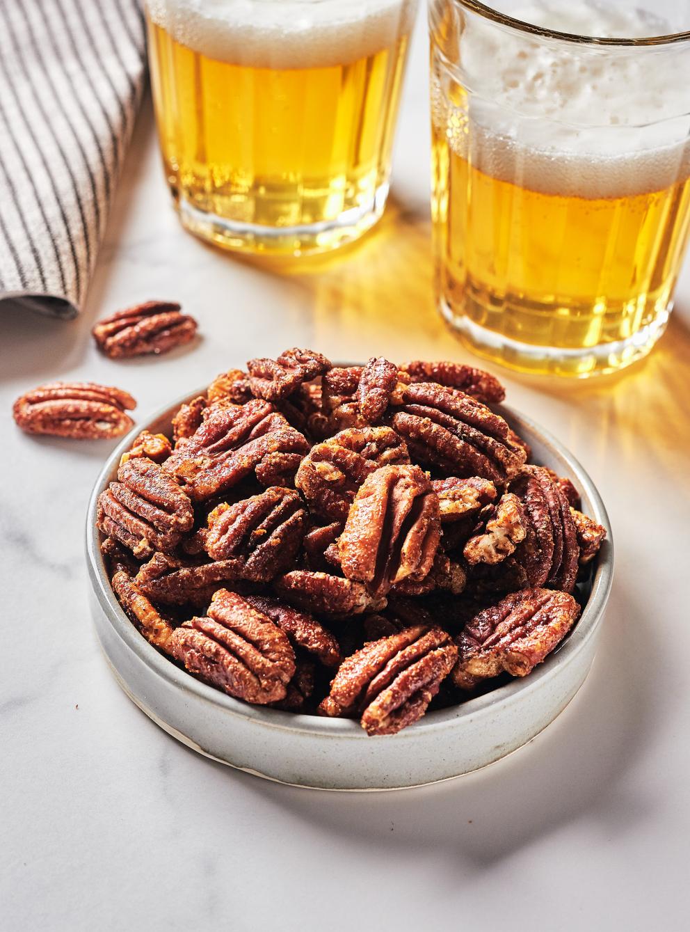 Pacanes caramélisées à l’érable et aux épices | RICARDO