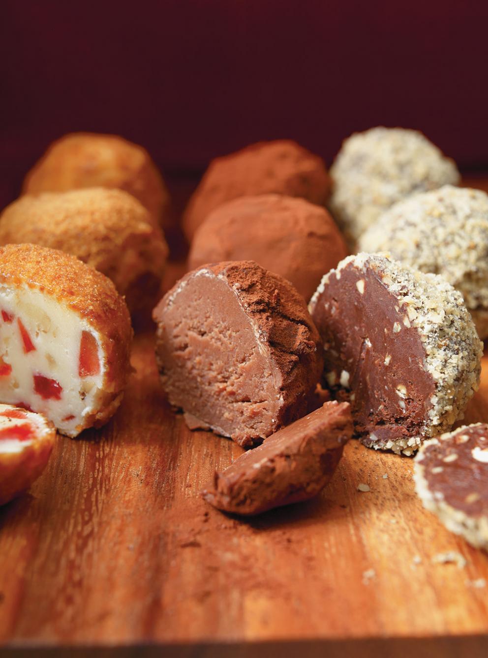 Truffes blanches Gâteau aux fruits | RICARDO