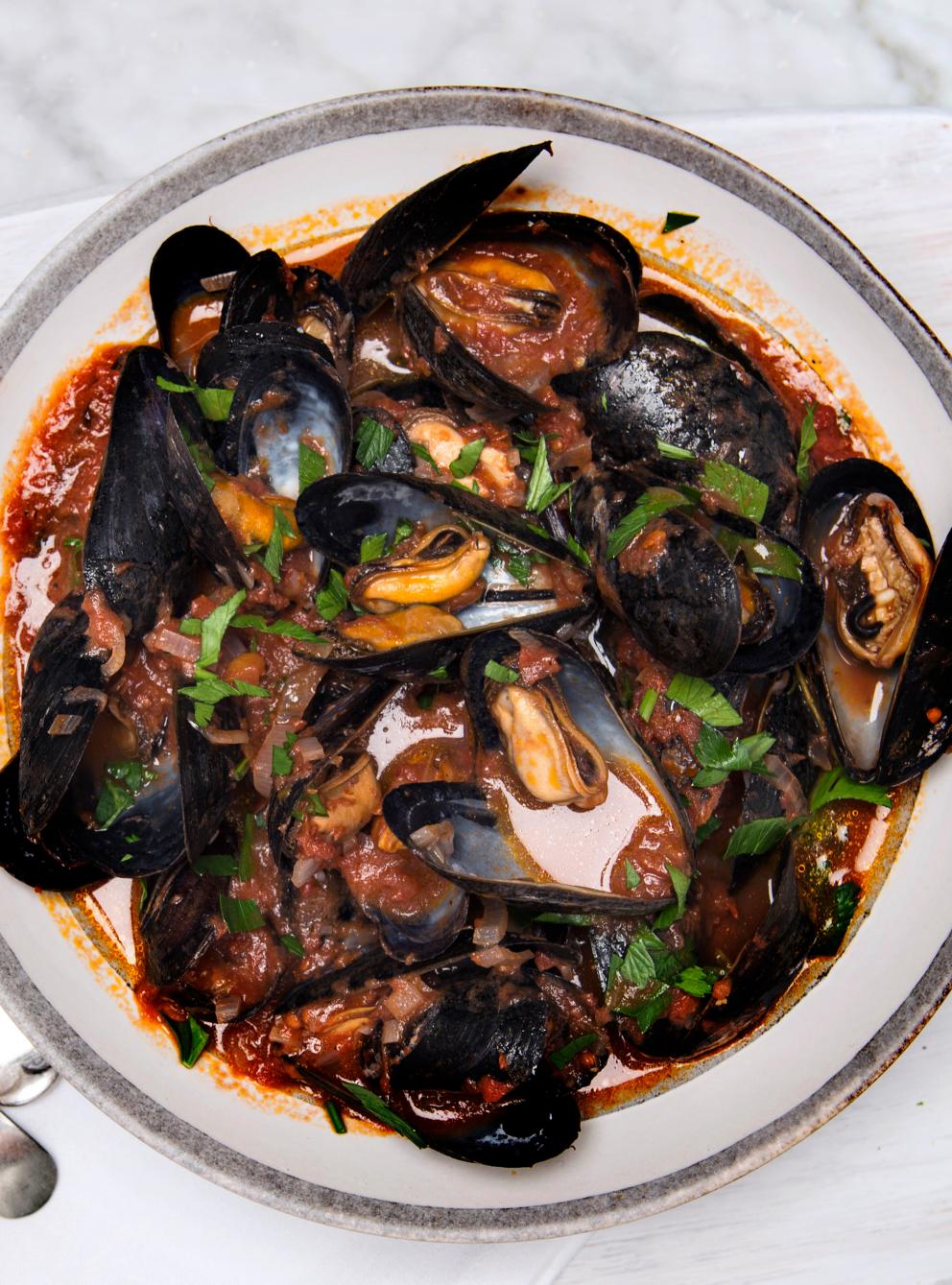 Mussels with Tomato and Thyme | RICARDO