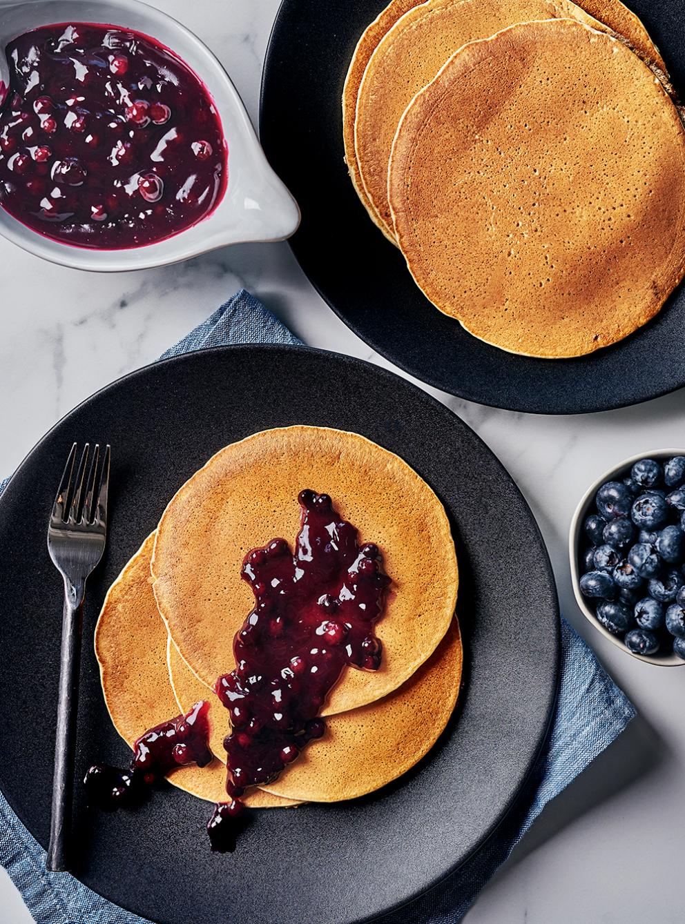 Crêpes américaines (pancakes simplifiées) | RICARDO