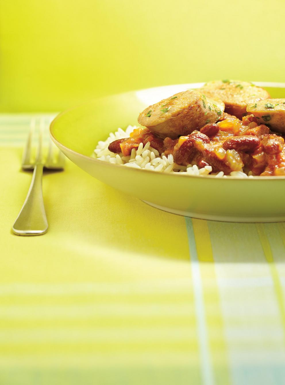 Ragoût de haricots rouges louisianais (Red Beans and Rice) | RICARDO