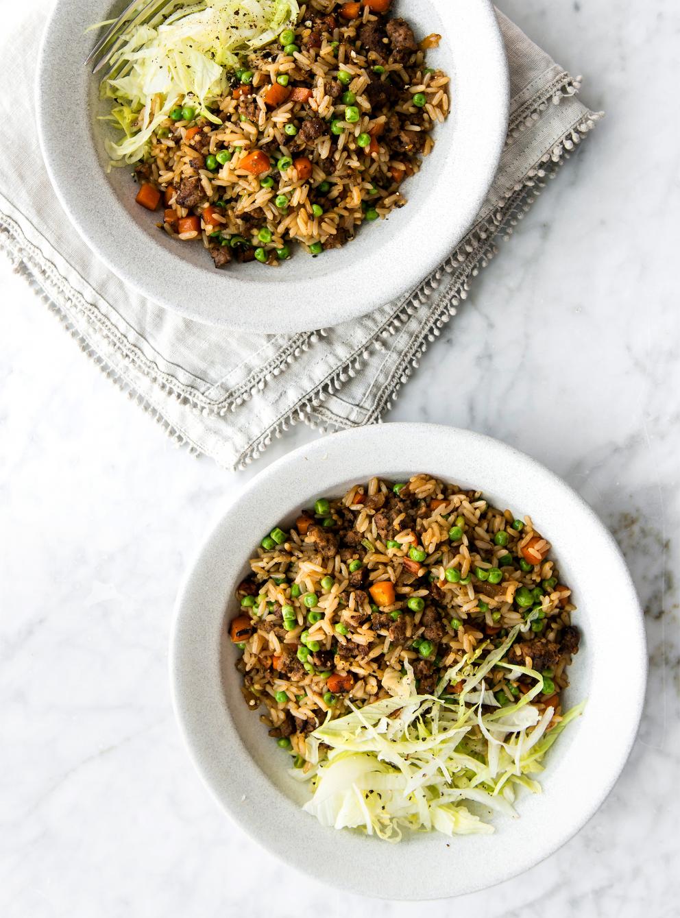 Beef Fried Rice with Peas | RICARDO