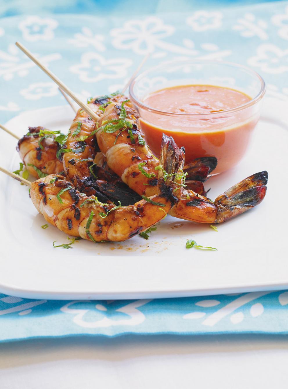 Crevettes au piment fort et à la menthe | RICARDO