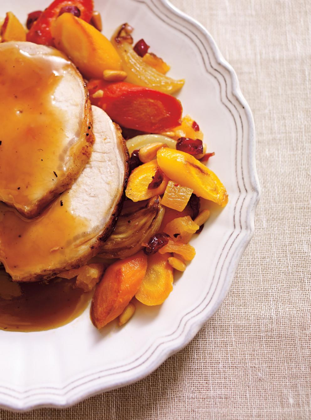 Carottes rôties aux fruits séchés | RICARDO