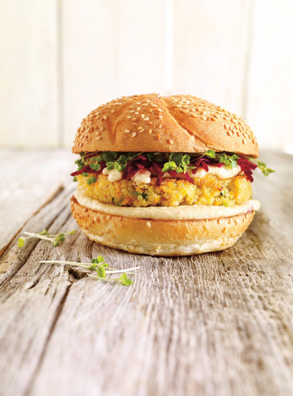 Quinoa Veggie Burgers | RICARDO