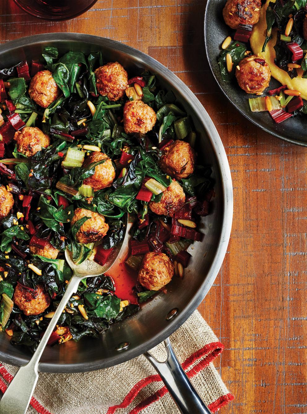 Boulettes de veau à la bette à carde | RICARDO