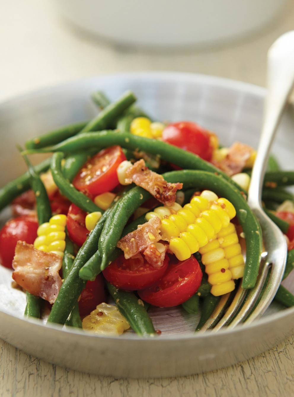 Salade de haricots verts et de maïs | RICARDO