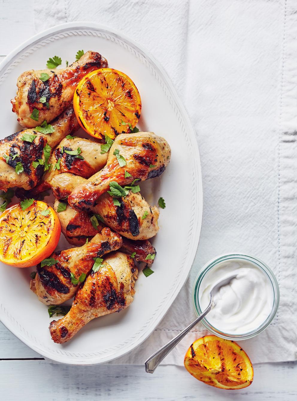 Pilons de poulet à l’orange et à la bière | RICARDO