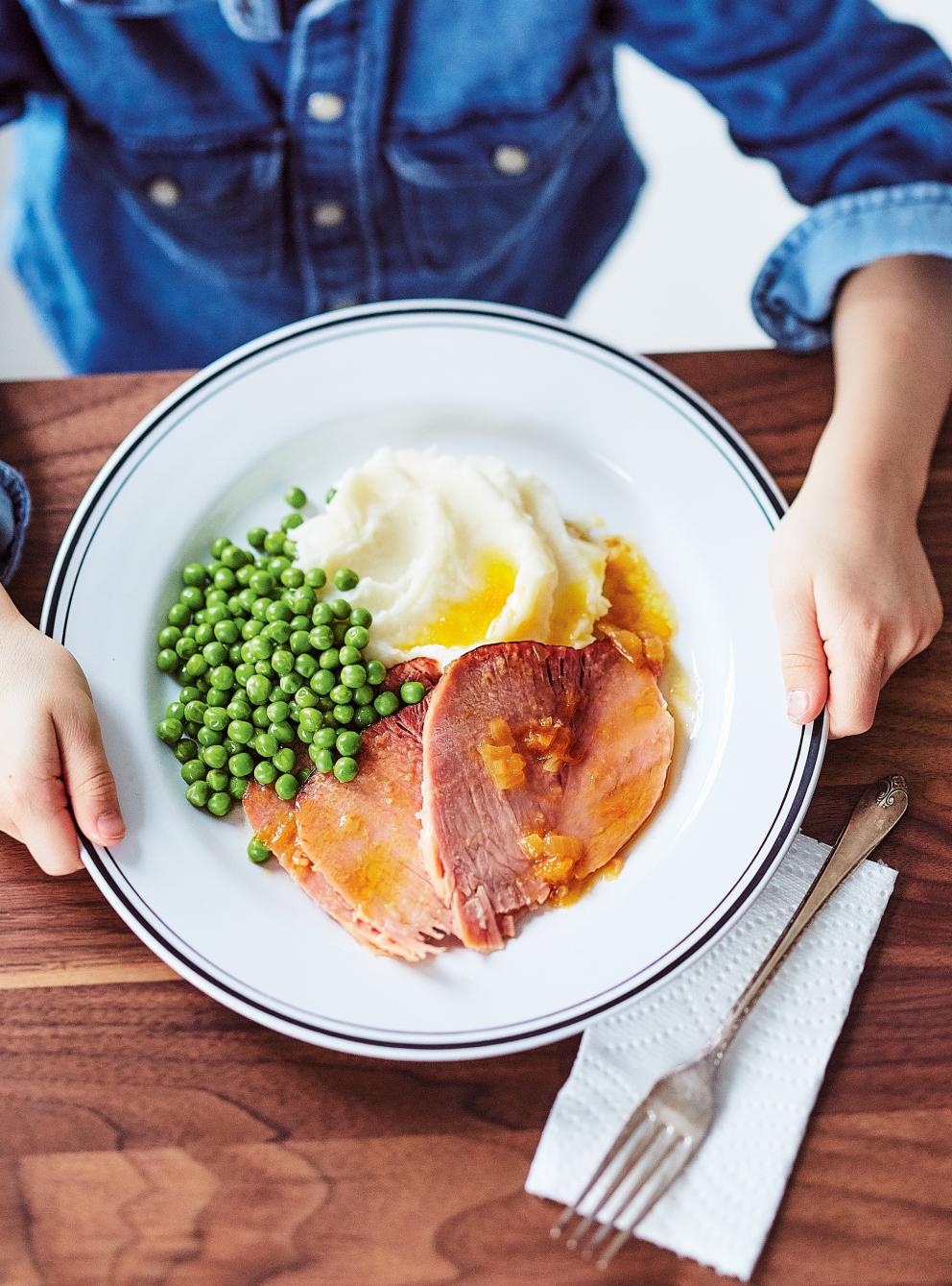 Jambon laqué au jus d’abricot | RICARDO