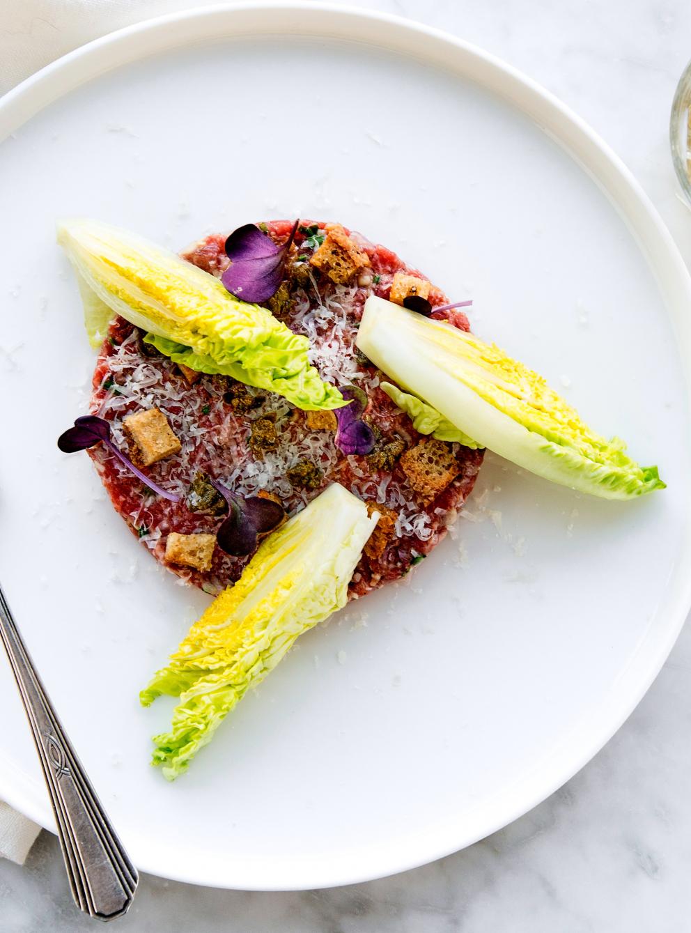 Caesar-Style Beef Tartare | RICARDO