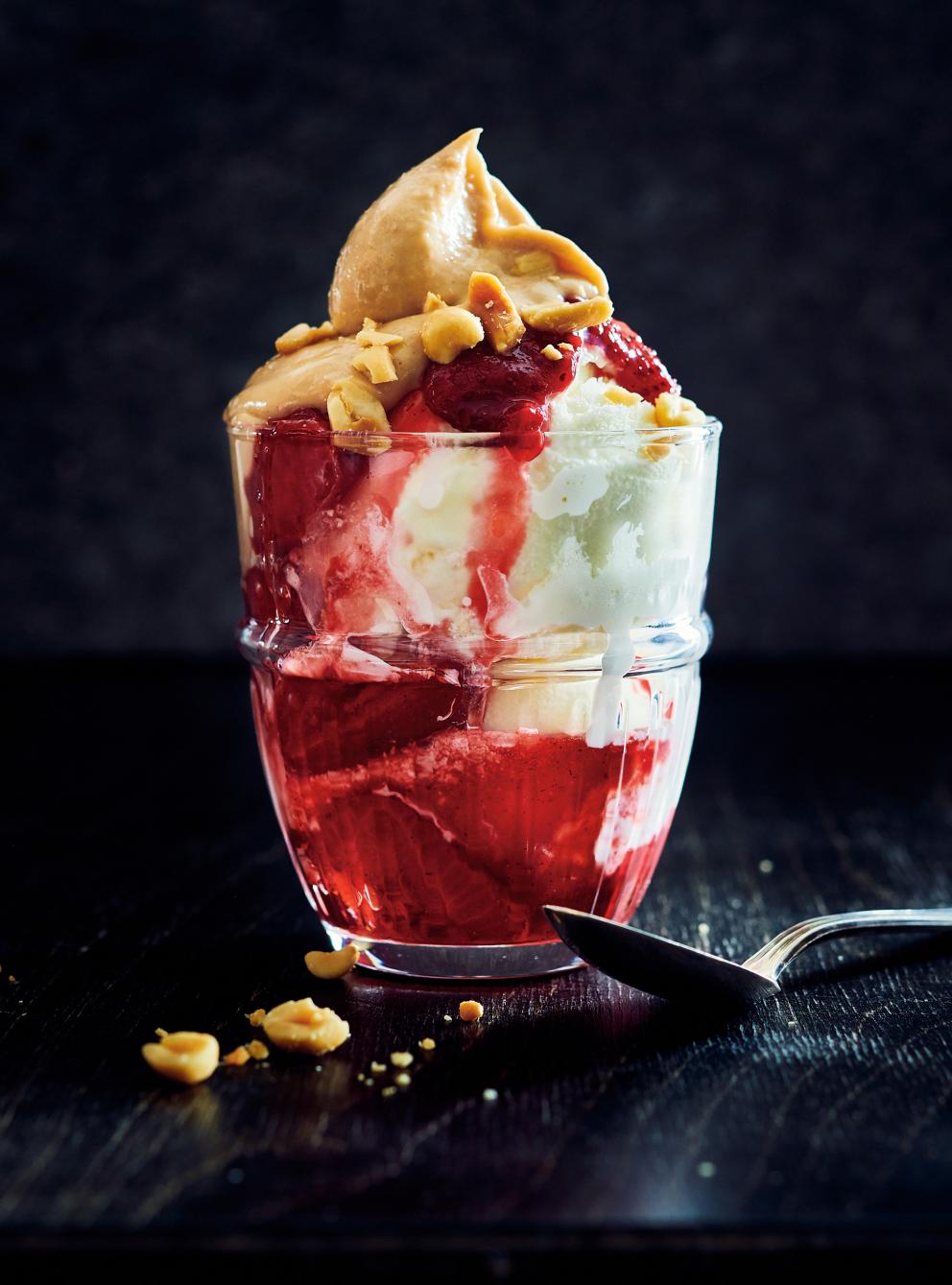 Sundae peanut butter and jelly | RICARDO