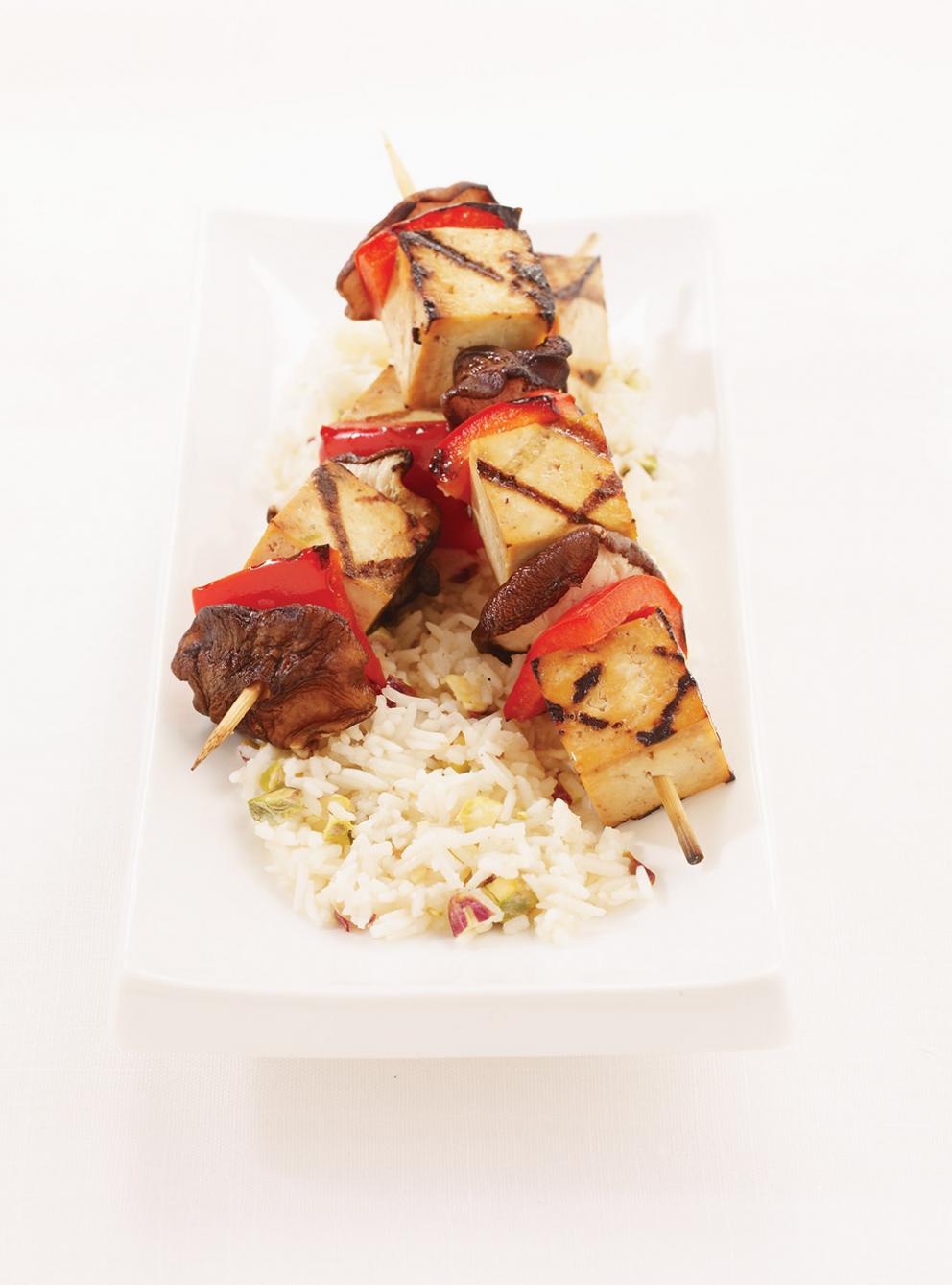 Brochettes de tofu asiatiques | RICARDO