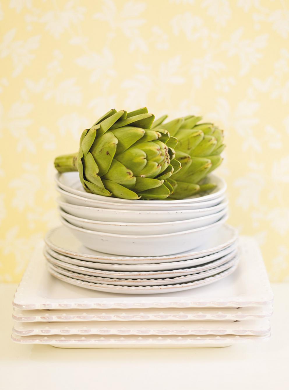 Entrée d'artichauts, crème aux amandes | RICARDO