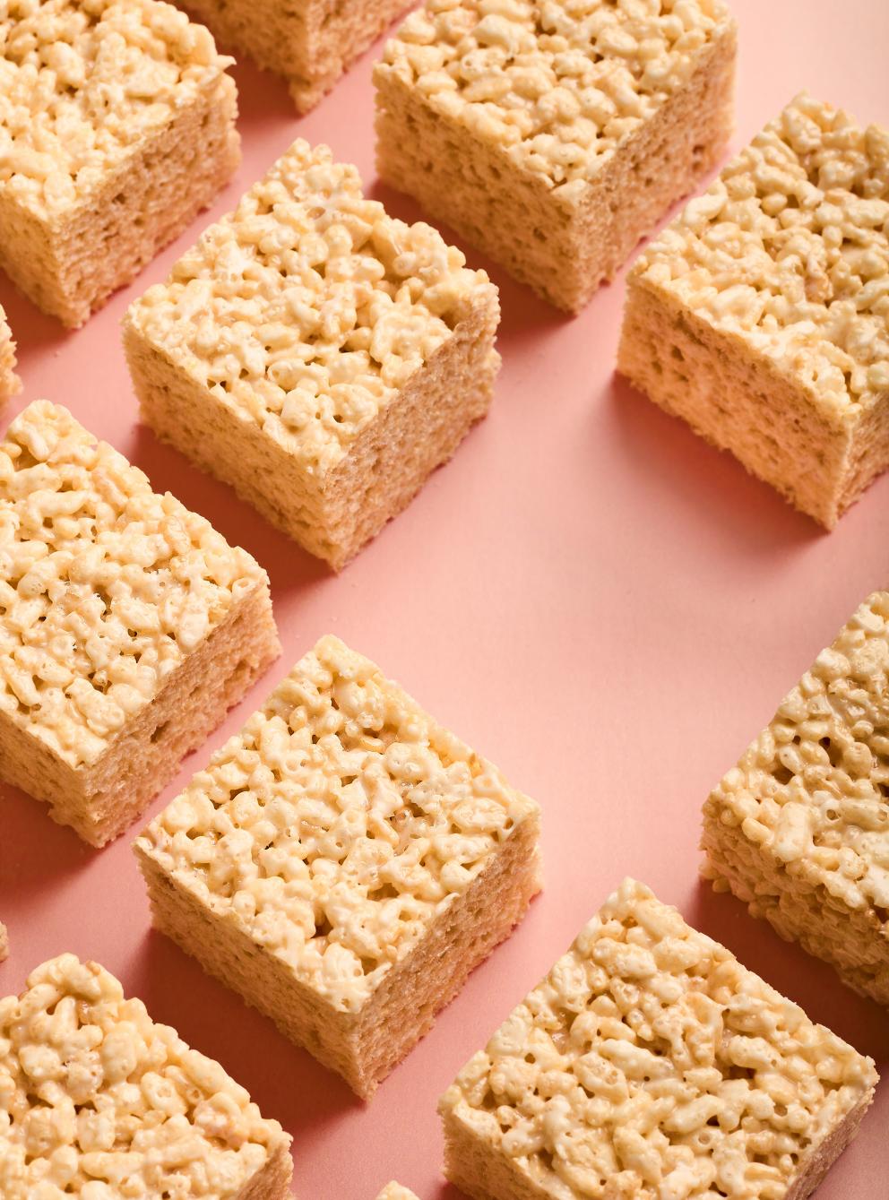 Rice Cereal and Marshmallow Squares (Rice KrispiesTM Squares) | RICARDO