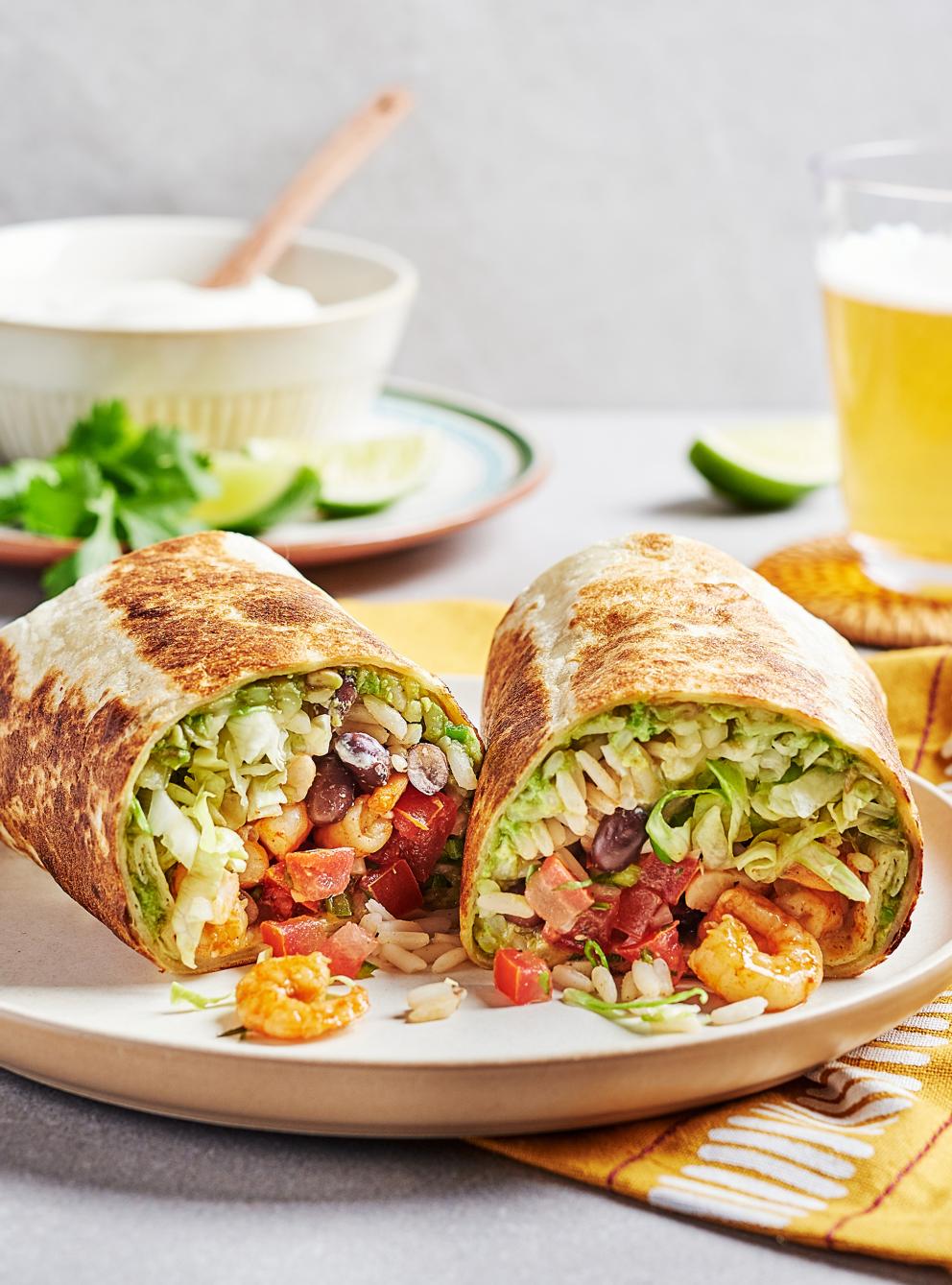 Burritos Aux Crevettes Ricardo