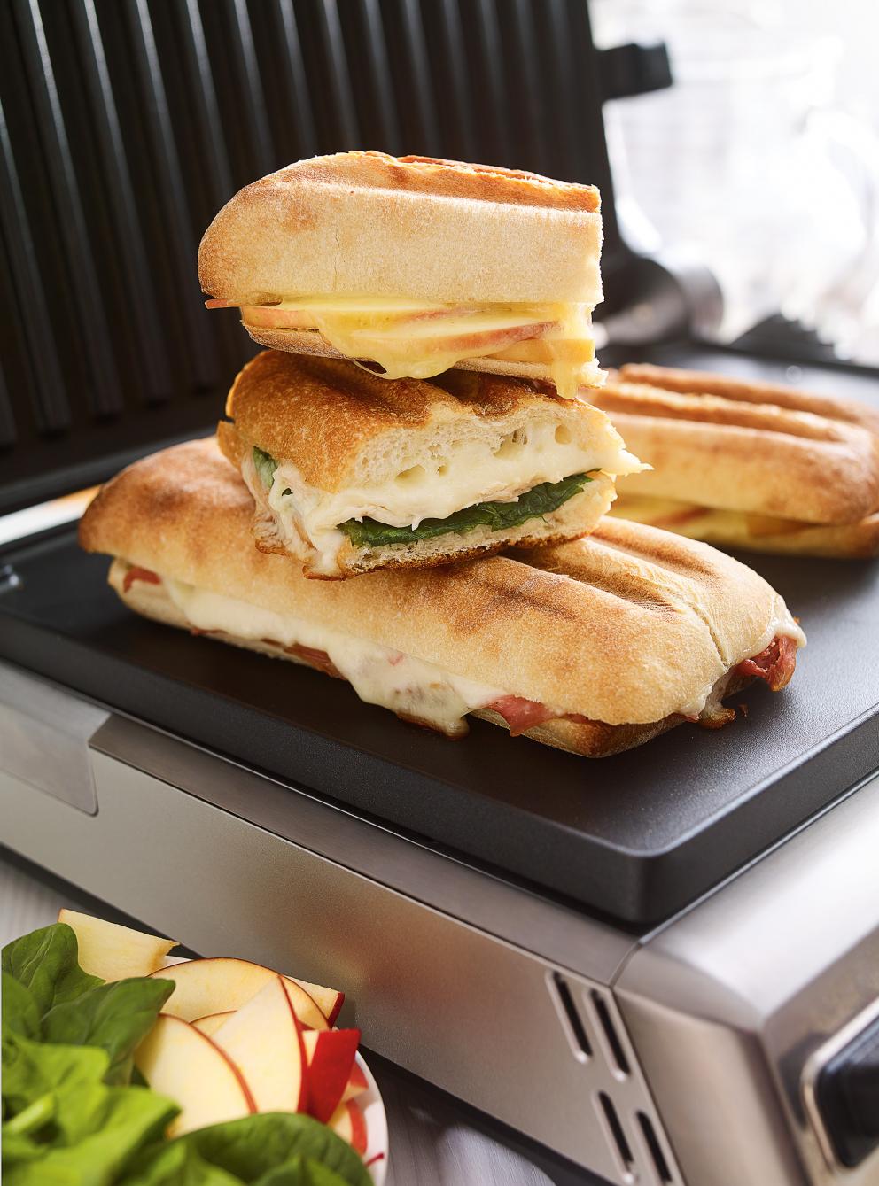 Panini au jambon et au fromage | RICARDO