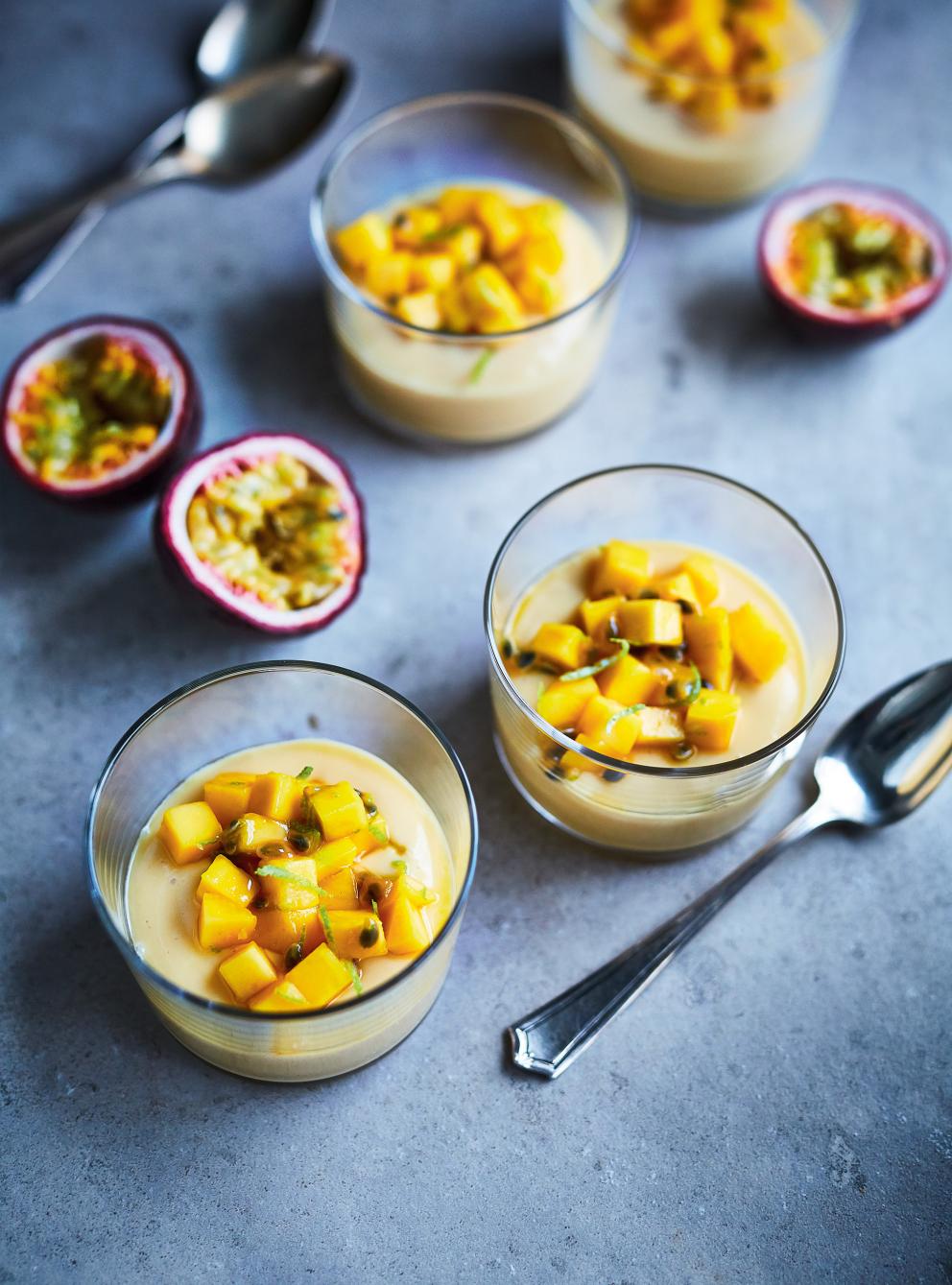 Silken Tofu and Mango Verrines | RICARDO