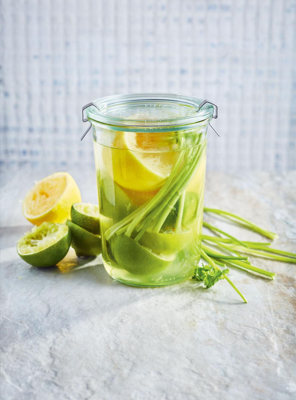 Citrus- and Cilantro-Infused Vodka | RICARDO