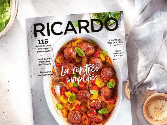 Ricardo Cuisine : Recettes, Idées de Menus, Plan Repas & Vidéos | Ricardo